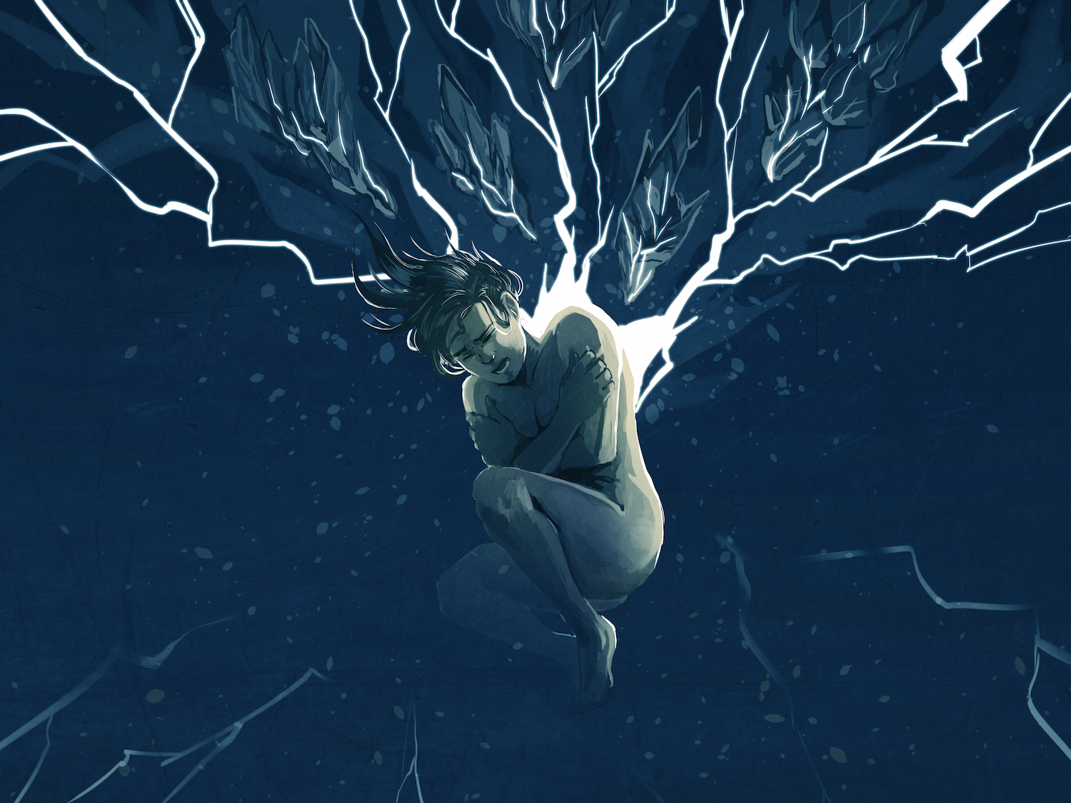 New cover art for ‘THE AEGIS SAGA – BLOOD’ – Charles Parkes